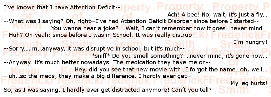 The ‘Attention Deficit Disorder’ Poem (A Poem for Performance) | Kevin ...